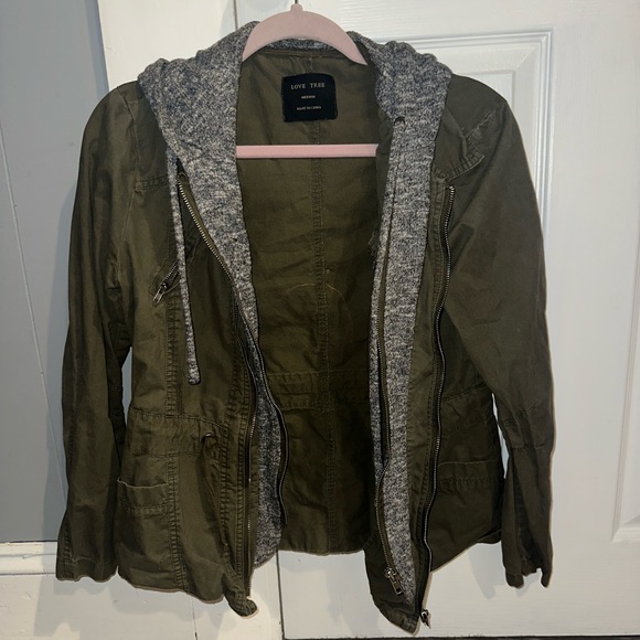 Love Tree | Jackets & Coats | Womans Cargo Jacket | Poshmark
